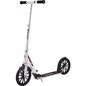 Razor A5 Air Kick Scooter for Kids Ages 8+ - Extra-Long Deck & A6 Kick Scooter for Kids Ages 8+ - Extra-Tall Handlebars & Longer Deck