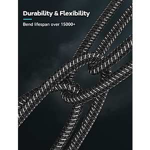 VIOY Aux Cable (6ft), [Copper Shell, Hi-Fi Sound] 3.5mm Male to Male Braided Auxiliary Cord Compatible with Headphone, Smartphone, Home/Car Stereo, Speaker, Echo & More………