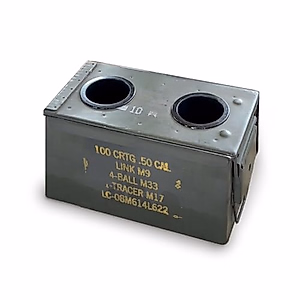 Military Ammo Can Center Console Cup Holder, Holds 2 Cups, Genuine OEM Used As is Container, Storage for Humvee Cab