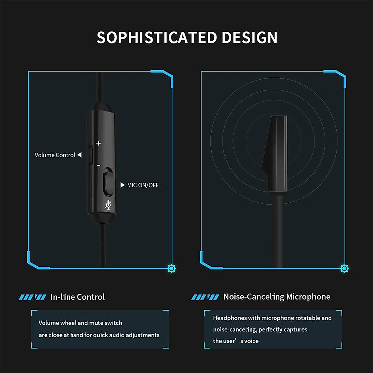 OCTTO NUBWO N12 Gaming Headset & Xbox one Headset & PS4 Headset,3.5mm Surround Stereo Gaming Headphones with Mic Soft Memory Earmuffs for PC,Laptop, PS3