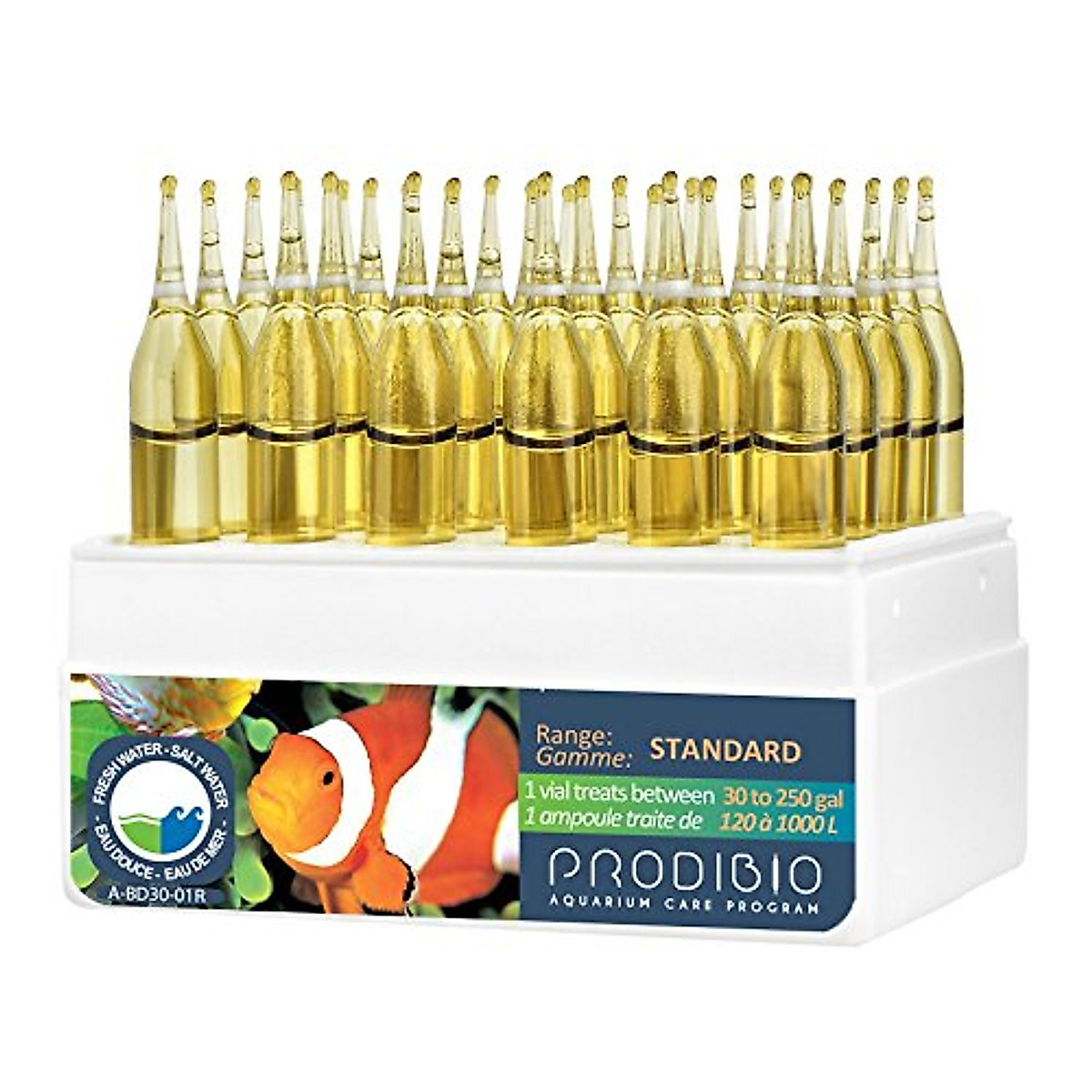 Prodibio Bio Digest, Nitrifying Bacteria, Fresh and Salt Water, 30/1 mL vials, 30 gal and up