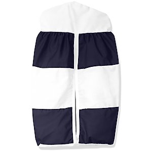 Baby Doll Sweet Lodge Collection Crib Diaper Stacker in Navy