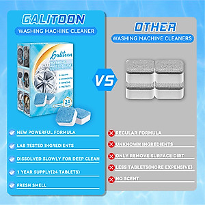 Galitoon washing machine cleaner