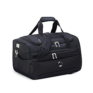 DELSEY Paris Sky Max 2.0 Duffle Carry-on Bag, Black