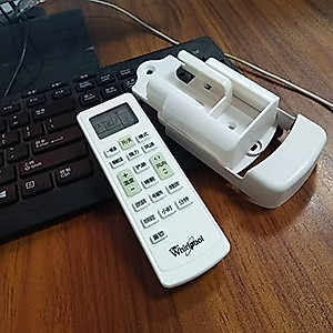 Eforlike 2 Pcs Wall Mount Remote Control Holders Storage Racks (Medium)