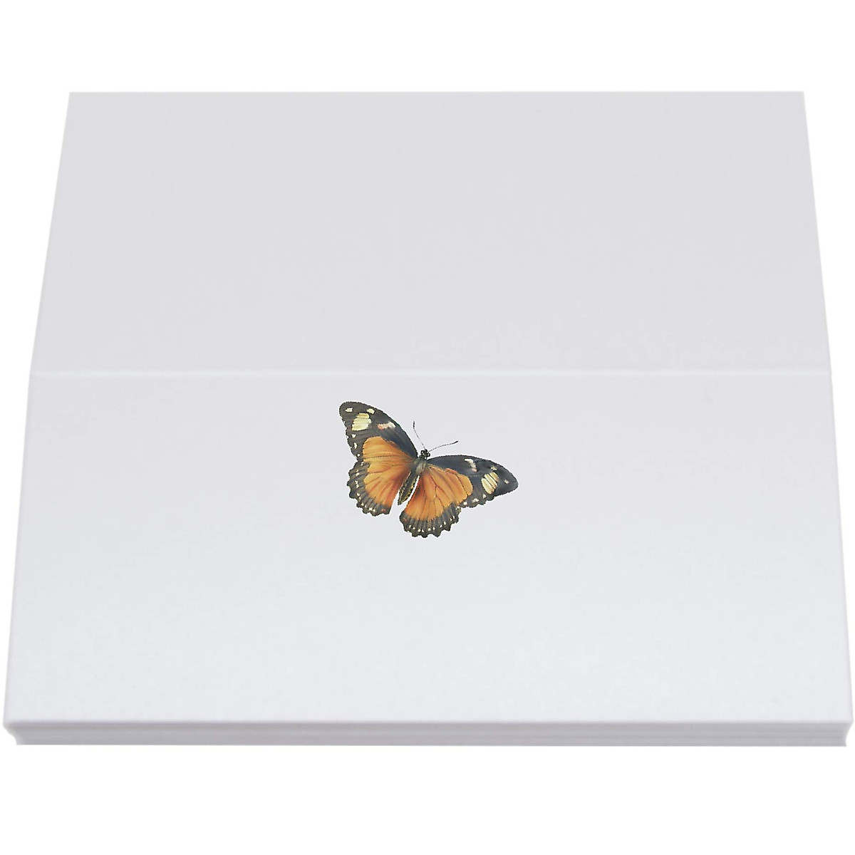 Monarch Butterfly Place Cards, Set of 25, Pre-cut and Scored - Wedding, Party, Dinner, and Special Events - Made in the USA