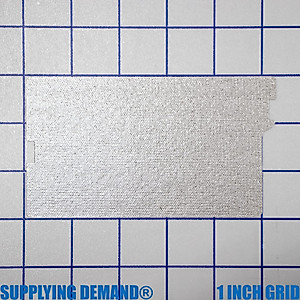 Supplying Demand W11197783 W10533498 Microwave Waveguide Mica Cover Replacement 3 x 5-1/4 Inches