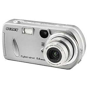 Sony DSCP92 Cyber-shot 5MP Digital Camera w/ 3x Optical Zoom