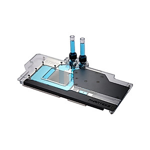 Phanteks (PH-GB6900ASSRX_BK01_BP) Glacier G6000 Strix for ASUS ROG Strix & TUF RX 6800/6900, Nickel-Plated, Acrylic, Aluminum Cover Plate, Digital-RGB, Full-Cover Water Block with Backplate - Black