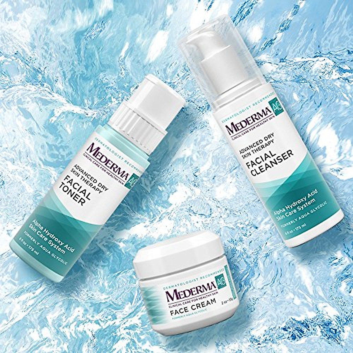 Mederma AG Hydrating Facial Cleanser–formula with glycolic acid gently cleans while exfoliating and hydrating skin. Dermatologist recommended brand, fragrance-free, soap-free, hypoallergenic-6 ounce