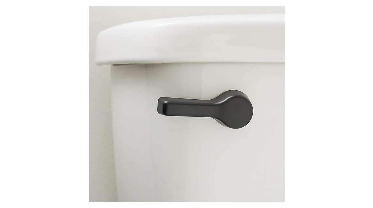 Qualihome Universal Front Mount Toilet Handle - Black