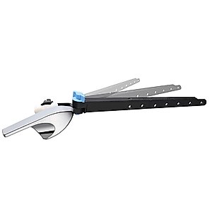 Universal Toilet Handle Flusher Replacement kit Angle Adjustable Toilet Tank Flush Trip Lever Arm Front Angled Side Left & Right Mount Toilet Repair Part