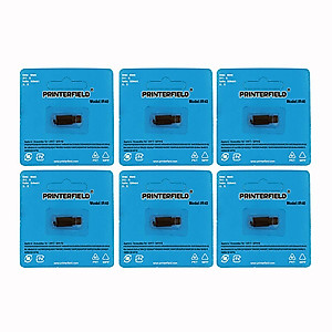 Printerfield IR-40 (6 Pack) Compatible Calculator Printer Ribbon Ink Roller - Black