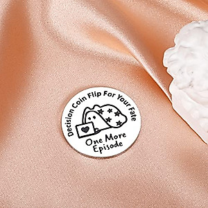 Funny Gifts Decision Coin Maker for Teen Boys Girls Christmas Stocking Stuffers for Women Men Teenage Teens TV Fan Lovers Gift for Son Daughter Boyfriend Valentines Birthday Gifts for Kids Best Friend