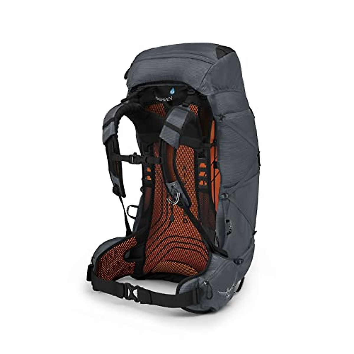 Osprey Exos 58L Men's Ultralight Backpacking Backpack, Tungsten Grey, L/XL