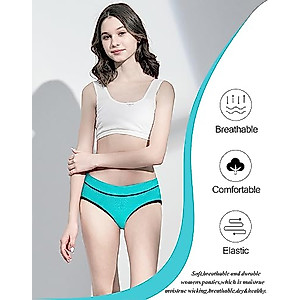 Dolphin&Fish Big Girls Underwear Cotton Teens Girl Panties Size 16-18Years Multipack