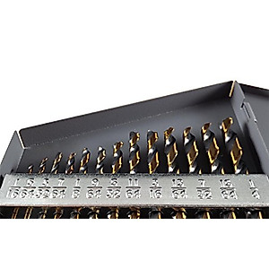 Drill Hog® 13 Pc Hi-Molybdenum M7 Drill Bit Set 1/16"-1/4"