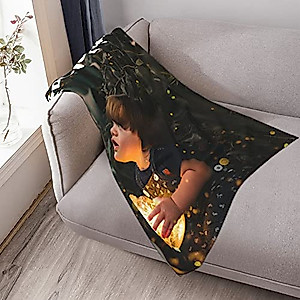 Custom Blanket with Photo/Text Personalized Throw Blanket Customized Flannel Blankets for Couples, Lover, Family, Friends, Dog, Cat Or Pet Gifts for Valentines Christmas Husband Wife 40"x50"
