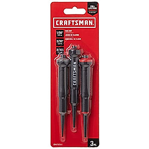 CRAFTSMAN Nail Set, 3-Piece Set (CMHT82541)