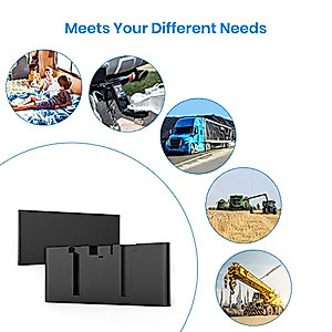 AUTO-VOX Magnetic Wireless Backup Camera Mount for Solar 4 Front/Side Rear View Camera, Easy Hitching of Gooseneck Horse Boat Travel Trailer/Fifth Wheels/RV/Campe Back Up Camera Systems