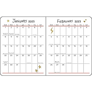 Focus Pocus 16-Month 2022-2023 Weekly/Monthly Planner