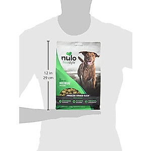 Nulo Freestyle Freeze-Dried Raw, Ultra-Rich Grain-Free Dry Dog Food for All Breeds and Life Stages with BC30 Probiotic for Digestive and Immune Health