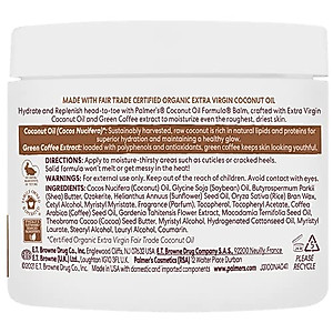 Palmer's Coconut Oil Formula Body Balm with Green Coffee Extract, 3.5 Ounce