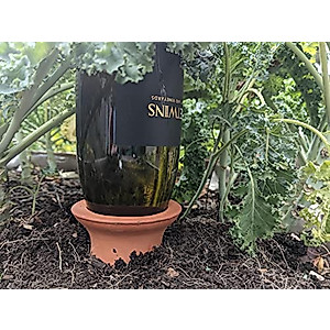 Clay Olla - Quart Sized - Ideal for Elevated Garden Planters, Grow Bags or 14" - 18" Pots