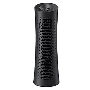 Honeywell HEPA Tower Air Purifier, Airborne Allergen Reducer for Medium/Large Rooms (200 sq ft), Black - Wildfire/Smoke, Pollen, Pet Dander, and Dust Air Purifier, HPA030