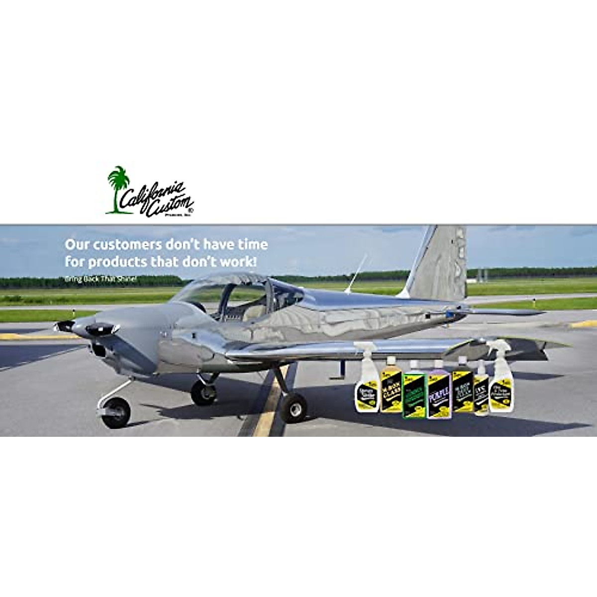 CALIFORNIA CUSTOM Products – Leather Vinyl Conditioner "LVC", Protect Your Leather, Rubber, Plastic and Vinyl from Wearing, Drying & Cracking. No Greasy Film. Will Not Attract Dust! - 8 fl. oz.