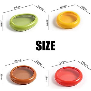 Generic Silicone Fruit Storage Box - Beautiful Fruit And Vegetable Anti-Oxidation Storage Box, Silicone Fruit and Vegetable Storage Containers Set for Fridge Keep Fresh (4 Pack)