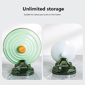 Spoon Rests, Pot Lid Holder 2PCS Multifunction Kitchen Spatula Rack with Lid Holder for Stove Top Ladle Holder to Prevent Water Drip for Kitchen Gadgets Accessories