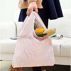 Sinha Reusable Shopping Grocery Tote Bags Large 50LBS , Foldable and Washable Practical Gifts ( 6 pack)