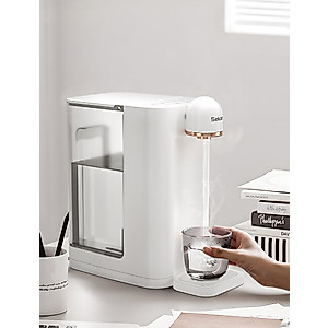 Sekaer Instant Hot Water Dispenser, 3L/106 Oz Electric Tea Kettle, Large Water Boiler Maker, 3s Quick Heating and 5 Variable Presets Temperatures, with Child Locks & Night Lights, SKE-2000