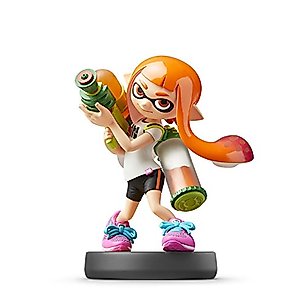 Nintendo amiibo Inkling Girl (Super Smash Bros. Smash Brothers Series) [Game Synchronized Character Figure]