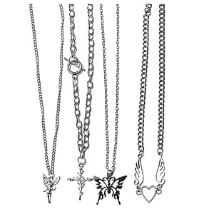 Y2k Accessories Aesthetic Jewelry Fairy Grunge Necklaces Choker Fairycore Butterfly Indie Punk Cyber Alt Emo Coquette Gothic Stuff for Women