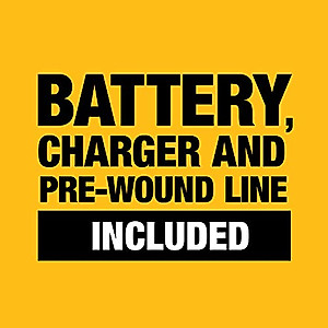 DEWALT 20V MAX* String Trimmer Kit, 5-Ah (DCST922P1)