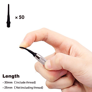 Darts Plastic Tip - Professional Soft Tip Darts Set for Electronic Dartboard 9 Pcs 18 Grams with 50 Extra Tips 9 Shafts 27 Flights Tool Kit Flight Protectors and Gift Darts Case (Gold)