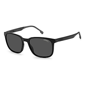 Carrera Men's 8046/S Rectangular Sunglasses, Black, 54mm, 19mm