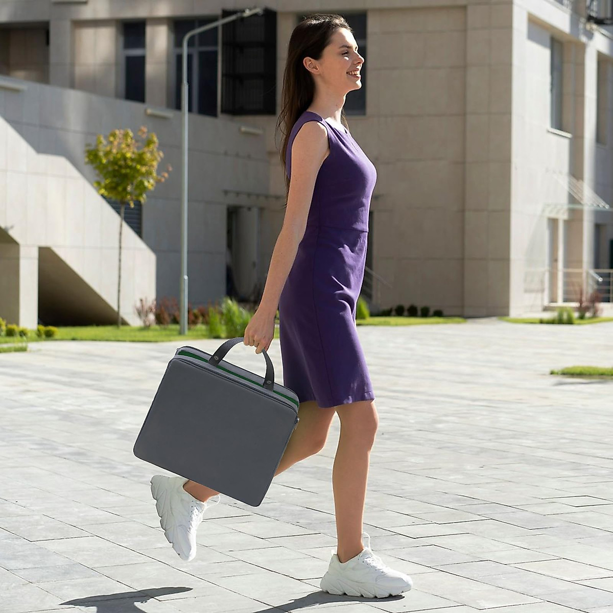 WITSTEP Garden Kneeling Pad, Extra Thick Memory Foam Kneeling Pad Foldable Outdoor Gardening Kneeler Pads with Snap Handle, Lightweight Kneeling Cushion Pads for Gardening,Work,Yoga,Bath