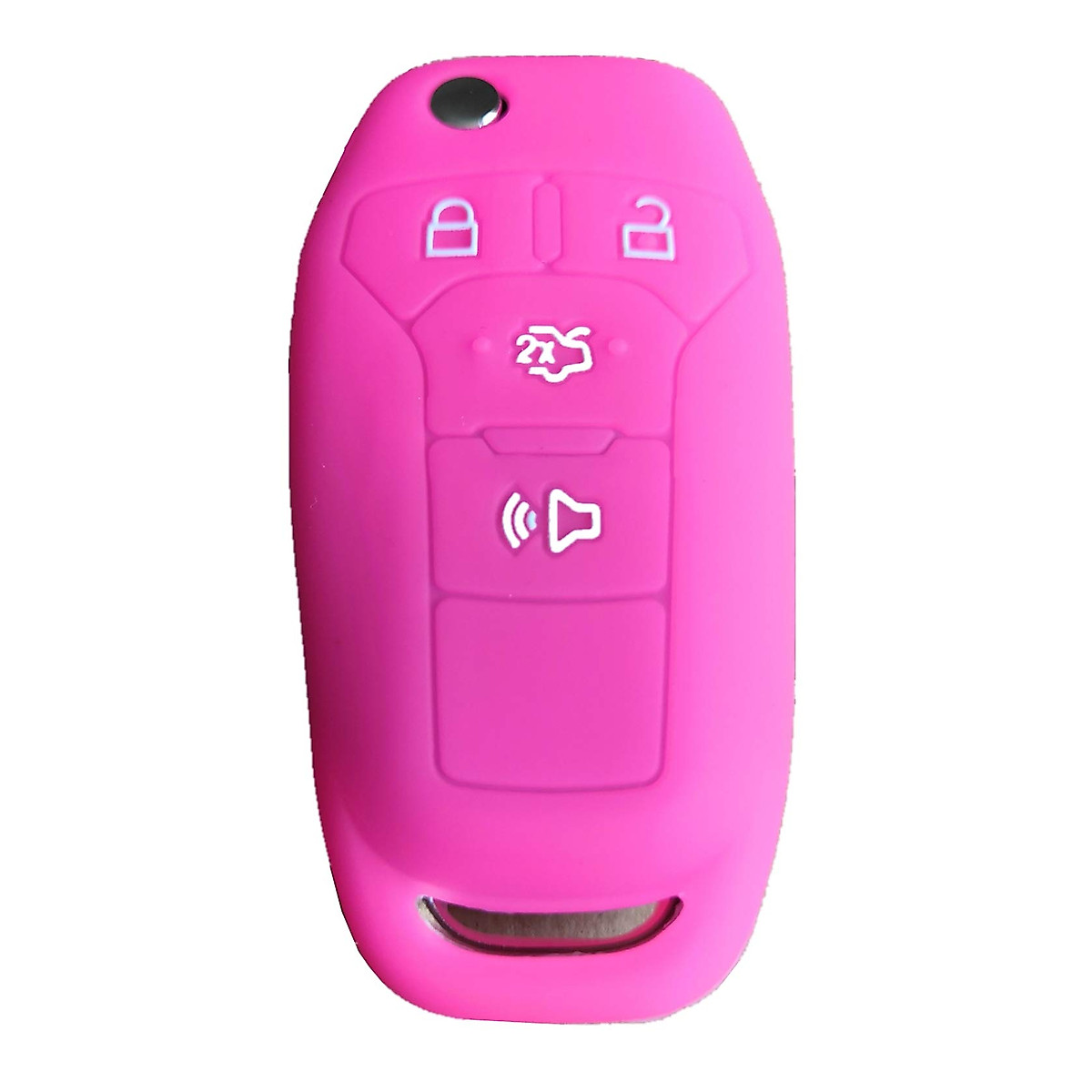 Ford Fusion Key Fob Cover：Key Shell Fit for Ford Fusion Keyless Remote Case Replacement 2013 2014 2015 2016 | | n5fa08taa 164r7986 (Pink)