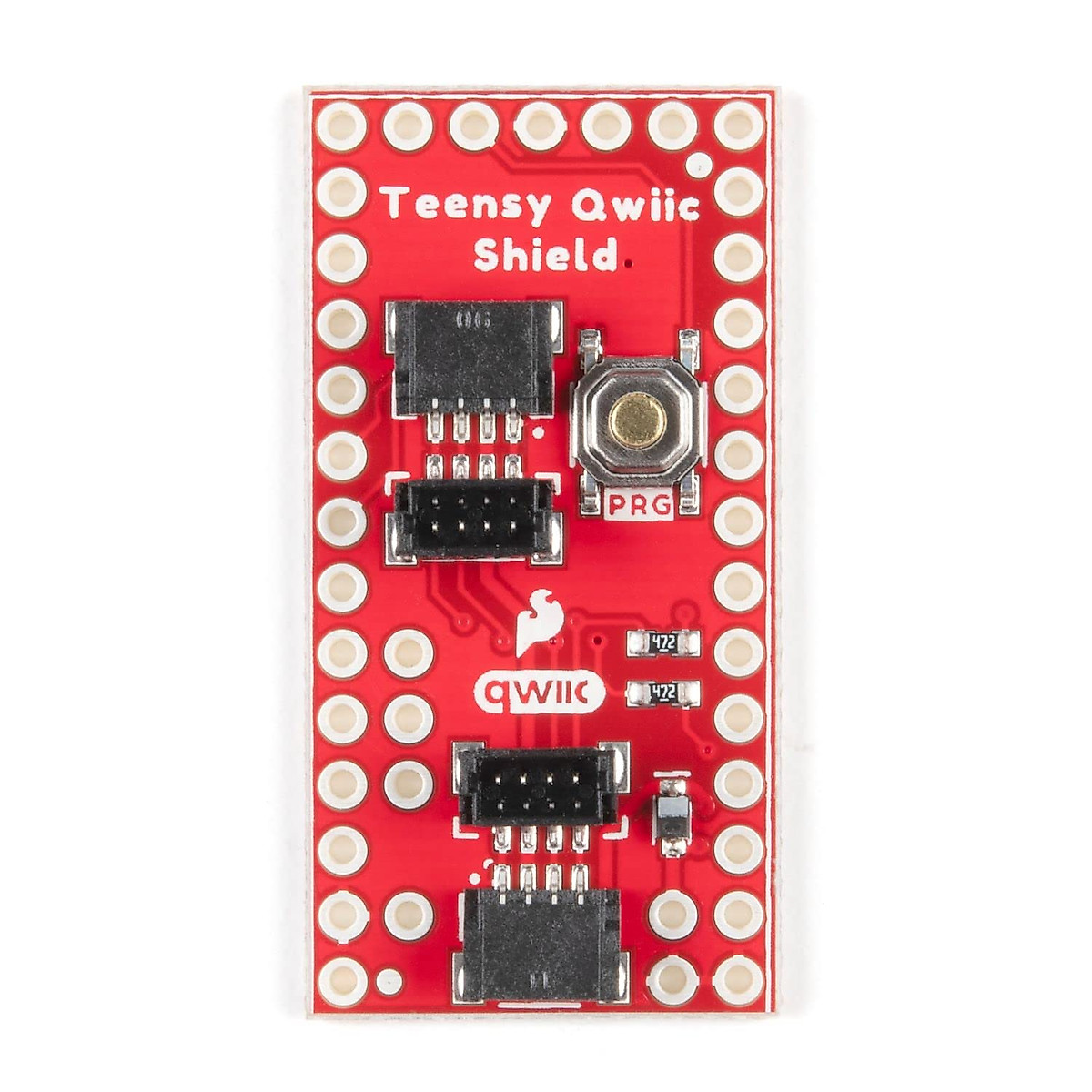 SparkFun Qwiic Shield Compatible with Teensy (not Included) - 4.0, 3.2, or LC Footprint Compatible - 3.3V