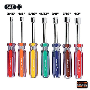 GreatNeck 7 Piece Nut Driver Set - SAE