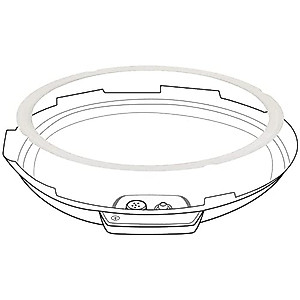 Instant Pot Silicone Sealing Rings 8-Quart Sealing Rings 8-Quart, Food-Grade Silicone for Instant Pot Duo 8-Quart, Lux 8-Quart, Duo Plus 8-Quart, Ultra 8-Quart, Viva 8-Quart Instant Pot - 2-Pack