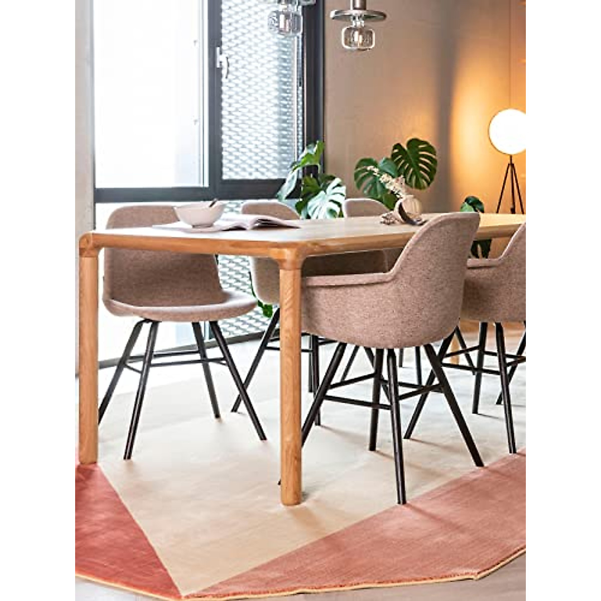 'Bastrop' Dining Table. All solid Hardwood. Highest quality on Amazon.