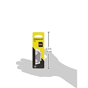 Stanley 0-11-983 unperforated Trimming Knife Blade "1996" (5 piece), Silver