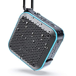 LEZII Shower Bluetooth Speaker, IPX7 Waterproof Portable Speakers with Loud HD Sound, Mini Wireless Speaker with TWS Stereo, Shower Radio for Bathroom, Kayak, Pool, Beach, Bike, Gifts for Men, Women