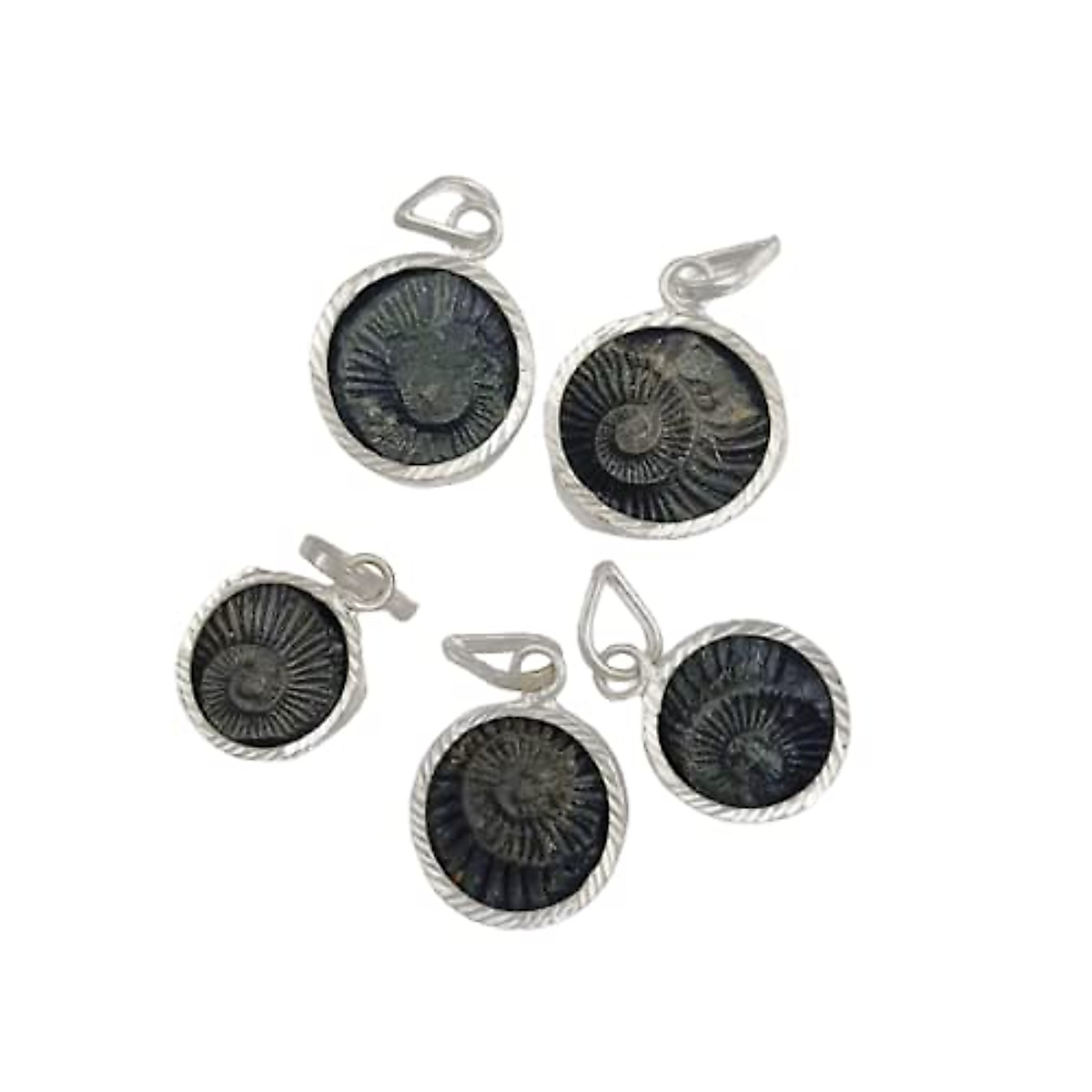 numeroastro Shaligram Pendant | Chakra Pendant | Natural & Original Shaligram Pendant For Men & Women (1 Pc), Standard, Stone, No Gemstone