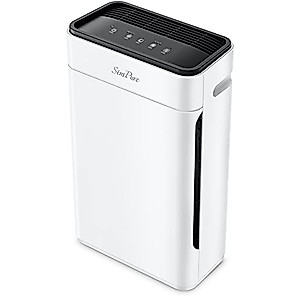 SimPure HP8 Air Purifier for Home Large Room & Bedroom & Office, Quiet True HEPA Filter Air Cleaner for Allergies, Pets, Smokers, Eliminates Allergens, Smoke, Odors, Dust, Pets Hair Dander, Mold