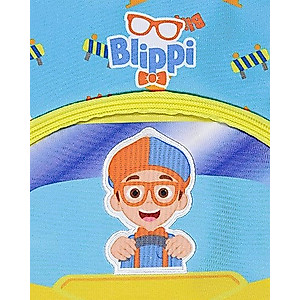 AI ACCESSORY INNOVATIONS Blippi Kids Lunch Box Joy Ride School Insulated Lunch Bag Tote For Hot And Cold Food, Drinks, And Snacks